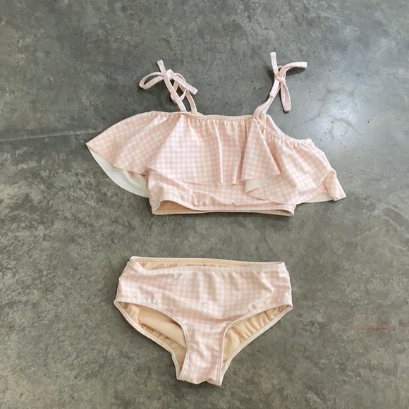 Swim | Really Cute Checkered Pink And White Swimsuit | Poshmark